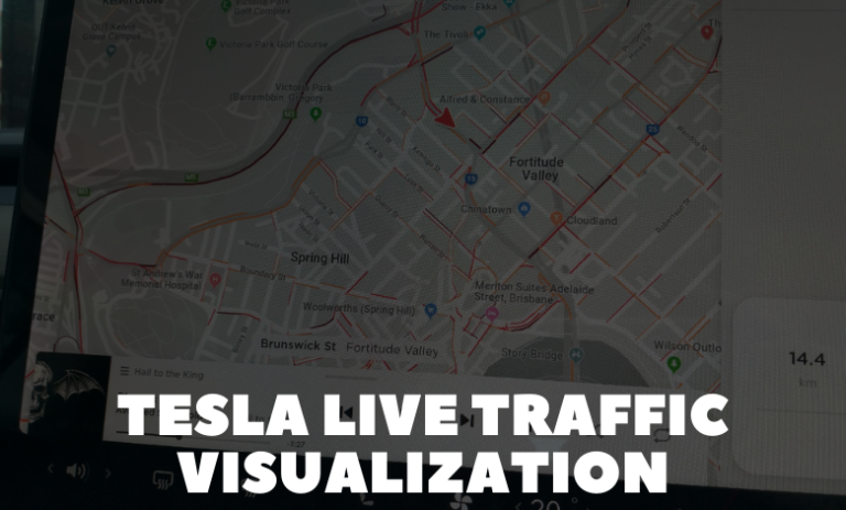 What is Tesla Live Traffic Visualization? - Mechanic Tesla